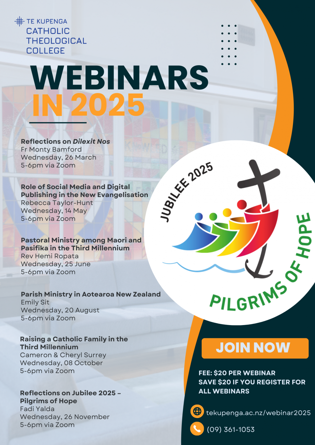 Online Webinars 2025 - Te Kupenga